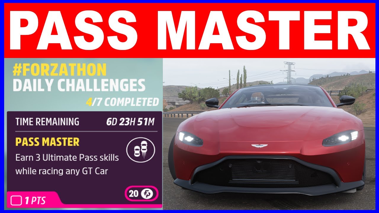 Forza Horizon 5 PASS MASTER Forzathon Daily Challenges Earn 3 Ultimate ...