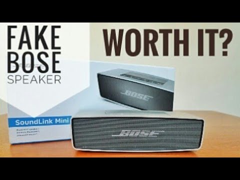 Bose Soundlink Mini 2| Fake Bluetooth speaker| Unboxing and Review ...