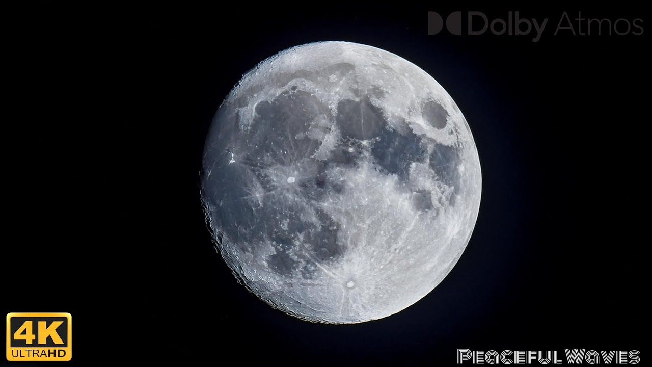FULL MOON VIDEO HD | RELAXING |NIGHT - YouTube
