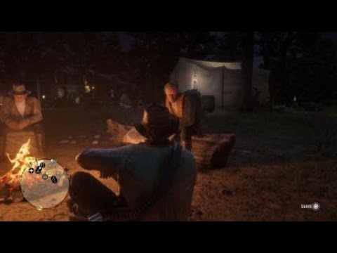 Red Dead Redemption 2 Strauss tells his story around the campfire pity ...