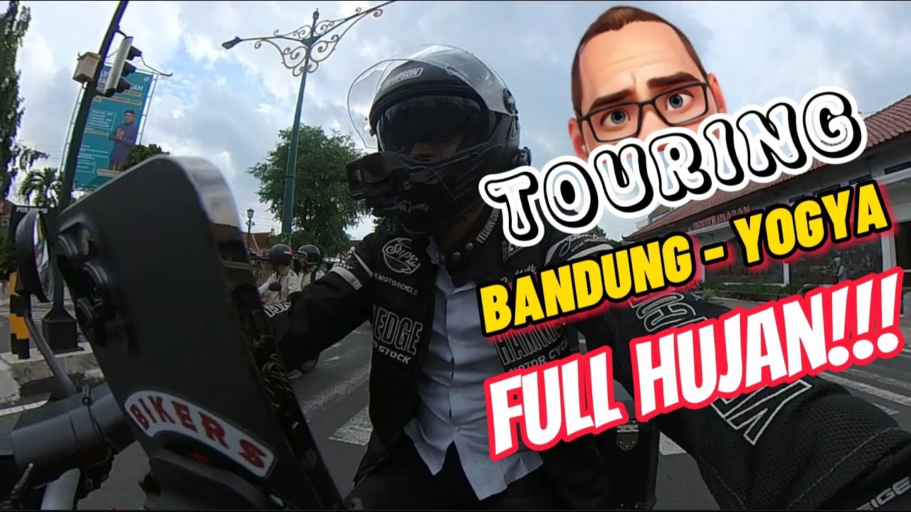 TOURING BANDUNG - JOGJA | 414 KILOMETER 13 JAM DIKEJAR KEJAR HUJAN ...