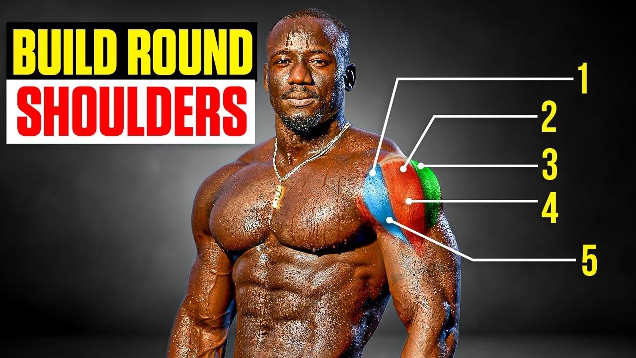 The #1 Shoulders And Trapz Workout In Gym For 3D Shoulders - YouTube