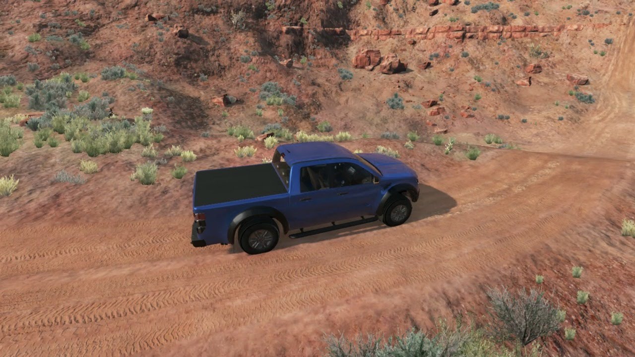 BeamNG.drive: Off-Roading on Rugged Desert Trails in a Ford Ranger ...