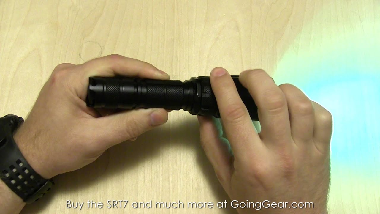 Nitecore SRT7 Revenger Flashlight Extended Review - YouTube
