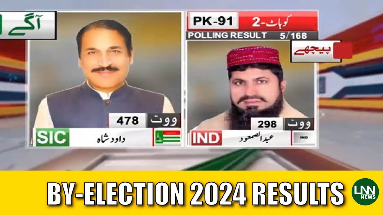 PK 91 | 5 Polling Station Results | PTI Agay? | By Election 2024 | LNN ...