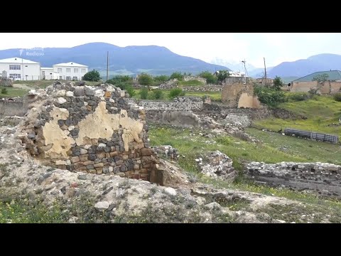 Goranboyun döyüş meydanına çevrilən kəndi...