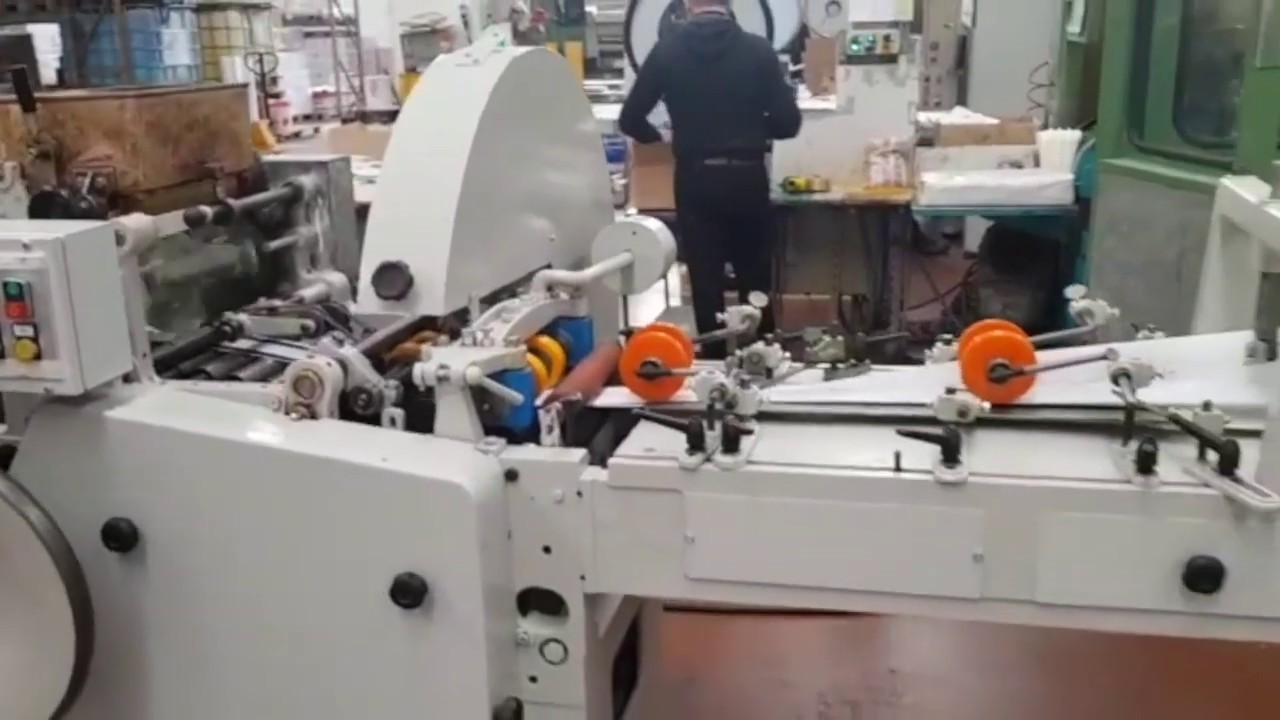 Matador 26 Paper Bag Machine - YouTube