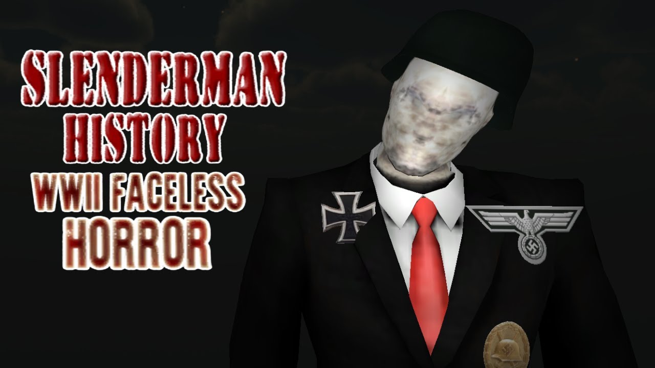 Slenderman History: WWII Faceless Horror (FPS Horror Game ...