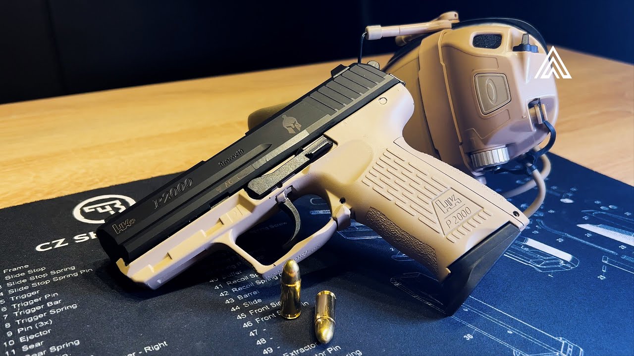 Underrated German Pistol | HK P2000 Law Enforcement Modification - YouTube