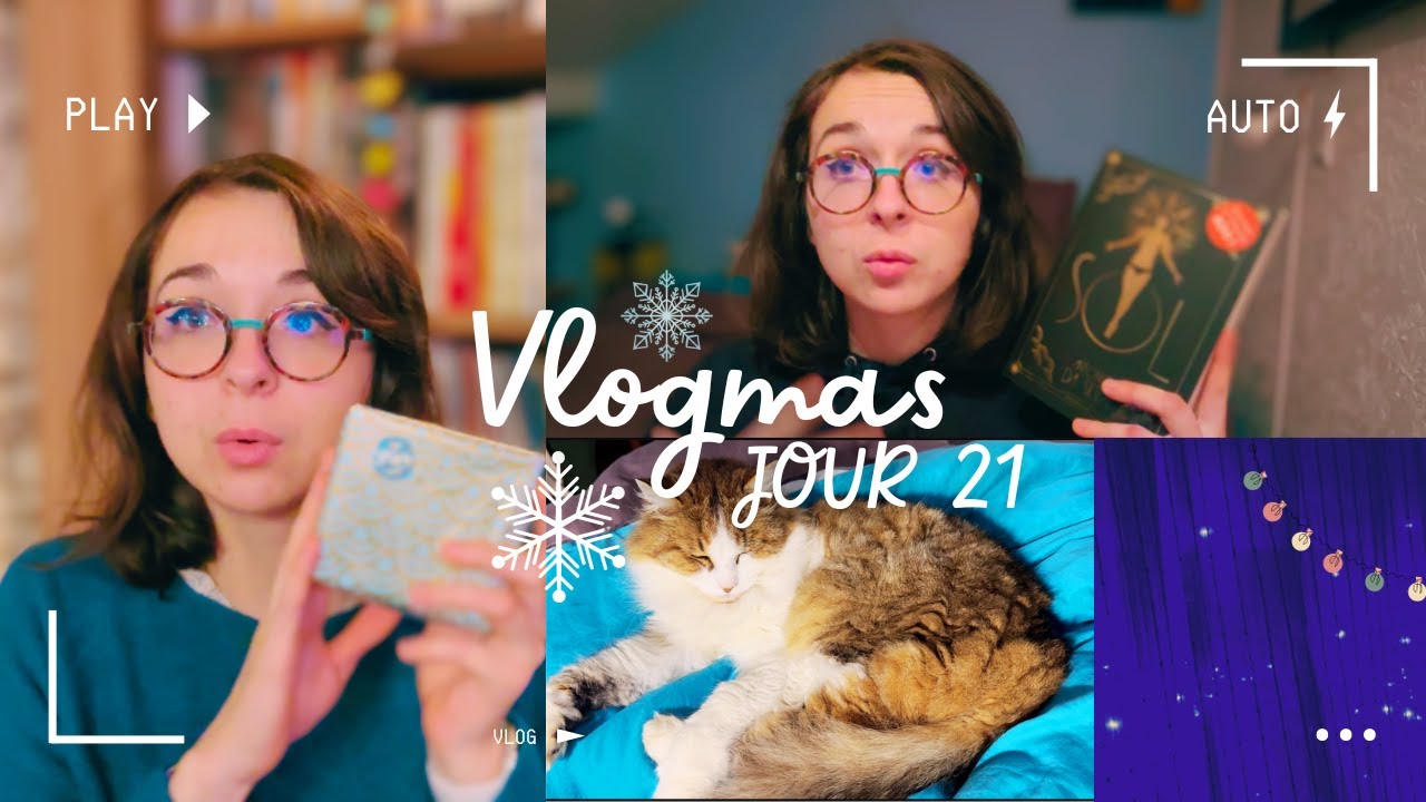 VLOGMAS #21 : Mini Vlog, Couvertures Affreuses & Danger - YouTube