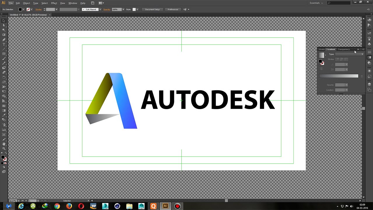 Adobe illustrator cs6 logo design - YouTube