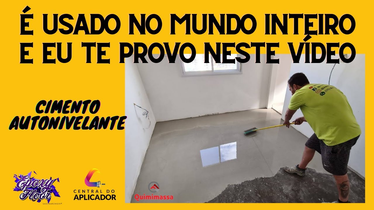 Cimento Autonivelante Sucesso Mundial - Self-Leveling - YouTube