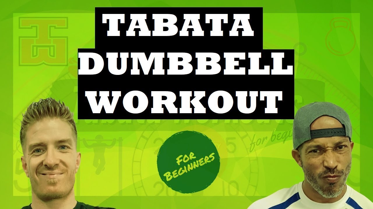 Tabata Dumbbell Workout ️️ CrossFit Tabata Workouts ️️ HIIT Tabata ...