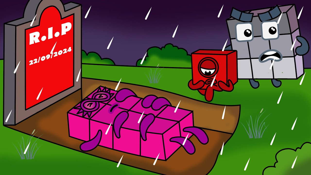 Numberblocks 1 sad to lose octoblocks - Numberblocks Fanmade Coloring ...