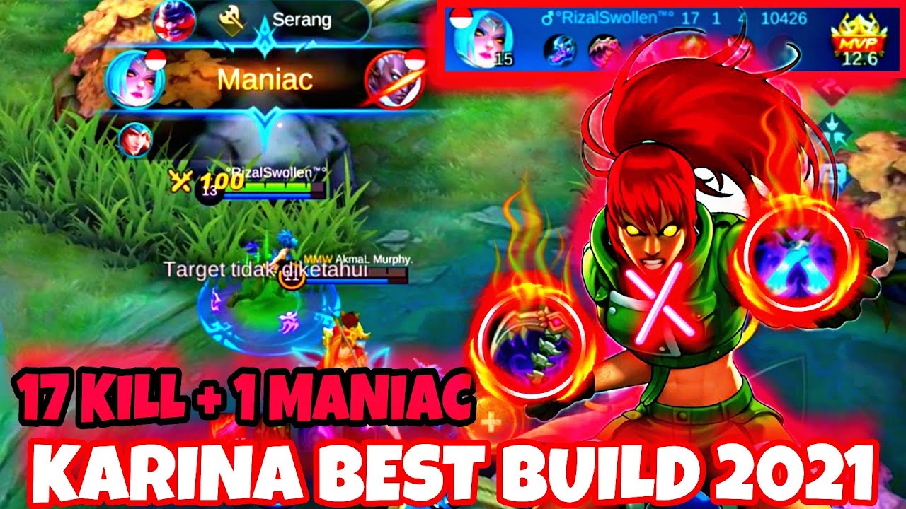 KARINA BEST BUILD 2021 ! BUILD KARINA TERSAKIT 2021 TERBARU | ITEM ...