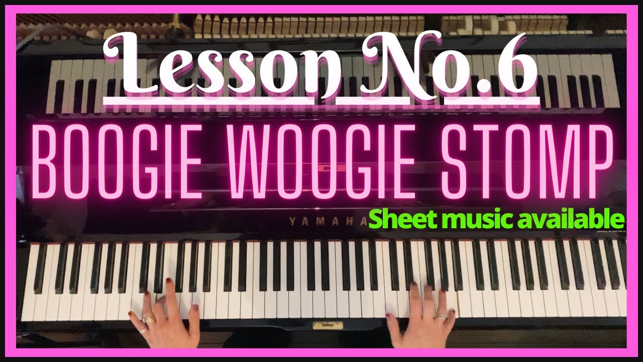 Boogie Woogie piano lesson. Very easy to follow. - YouTube