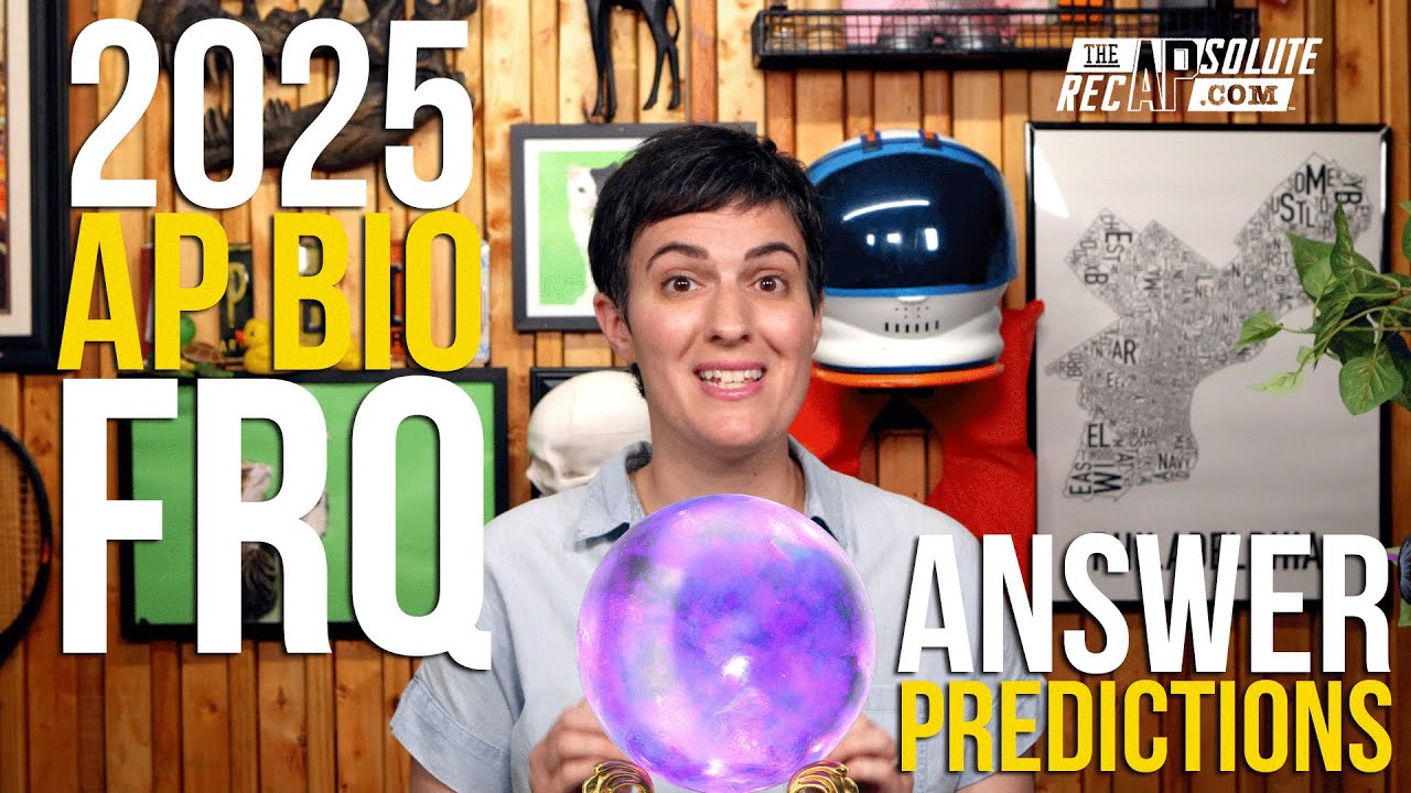 AP Bio FRQ Answers 2025 - YouTube