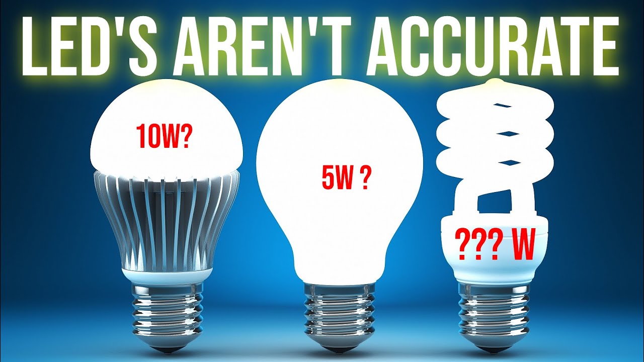 Are LED lamps accurately labeled? - YouTube
