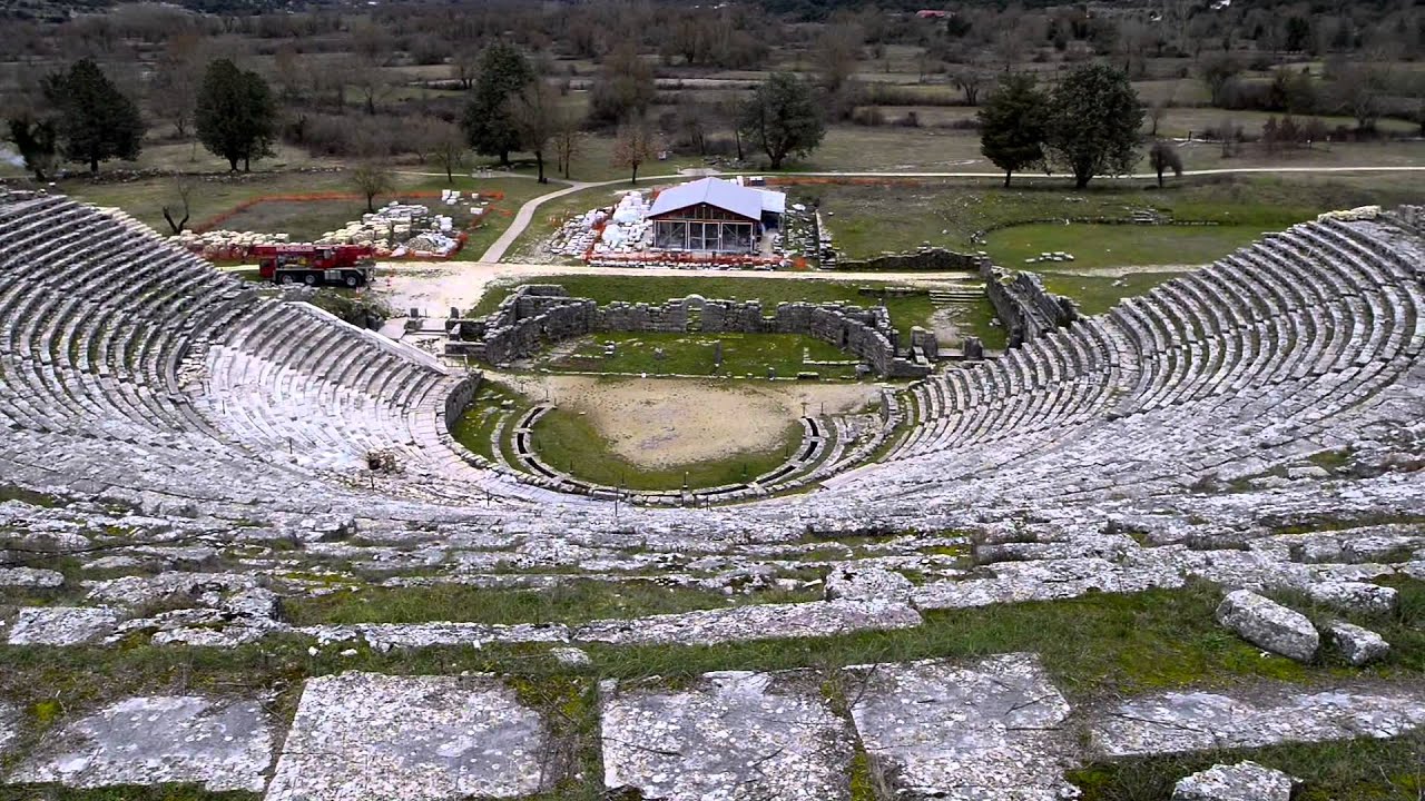 Αρχαιολογικός χώρος Δωδώνης - YouTube