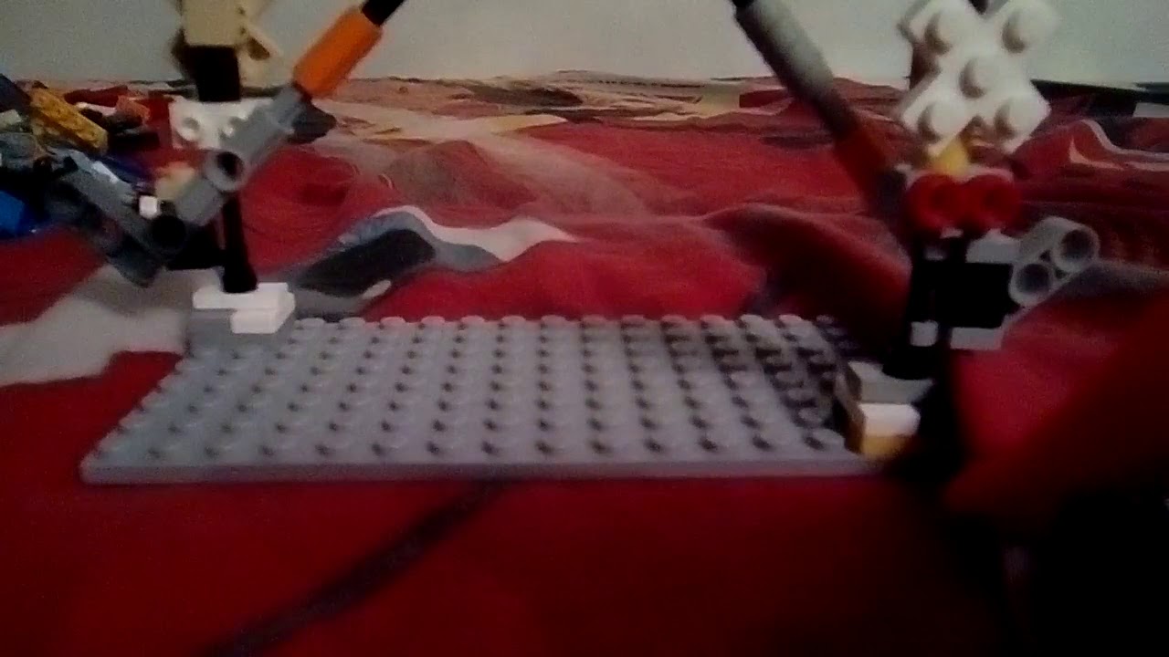 Railroad crossing America signal lego mechaning bell - YouTube