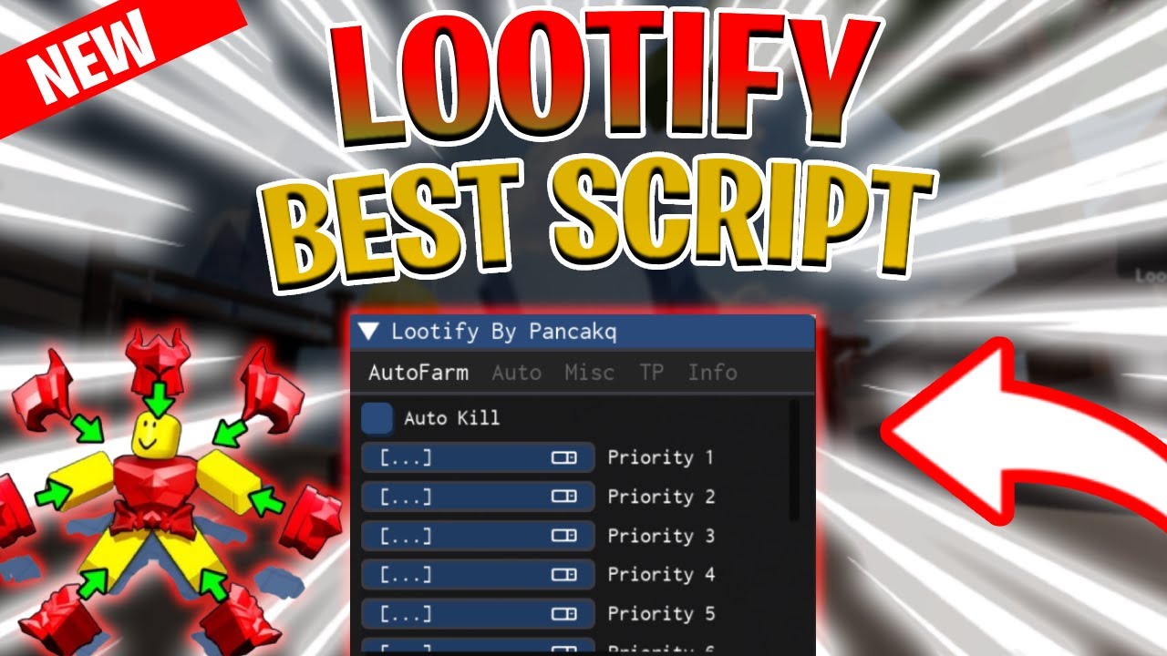 *NEW* Lootify Script (PASTEBIN 2025) (AUTO FARM , COLLECT POTIONS ...