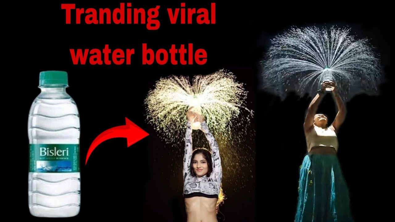 Water bottle trend | Water bottle trending Reels | Bottle trend/ how to ...