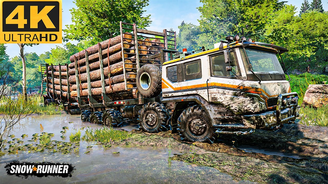 SnowRunner Season 12 North Carolina DLC! Building My NEW HOUSE! | 4K ...