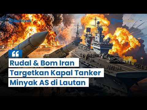 Rudal & Bom Iran Targetkan Kapal Tanker AS di Lautan, Surat Kabar Garis Keras Desak Serangan Massal!