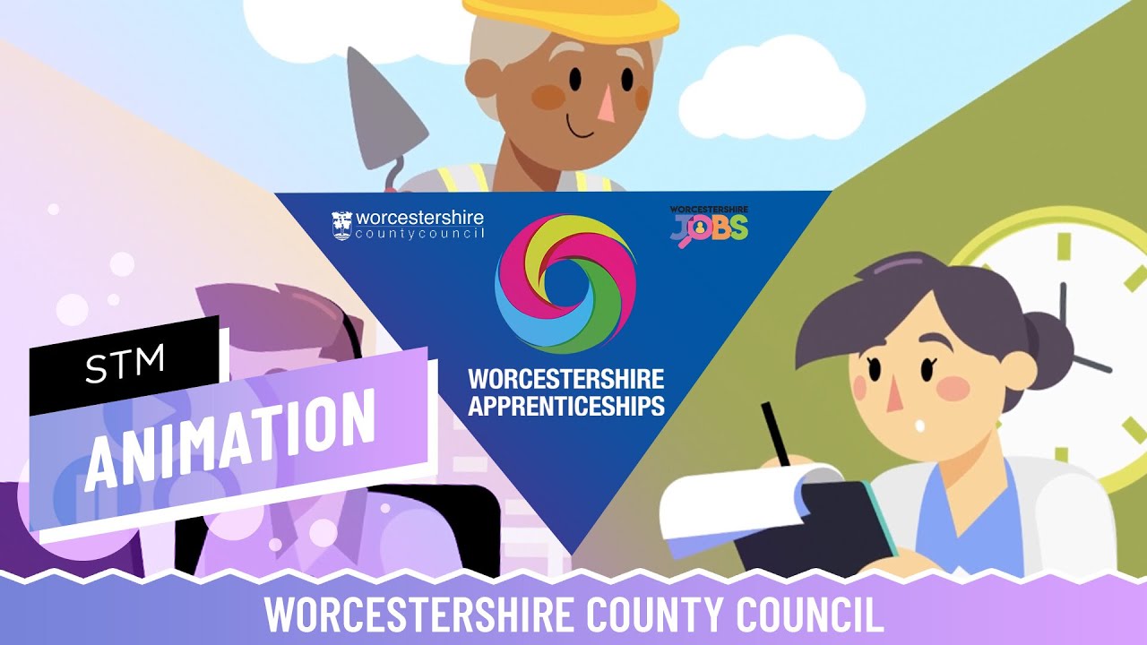 Worcestershire County Council - Apprenticeship Animation - YouTube