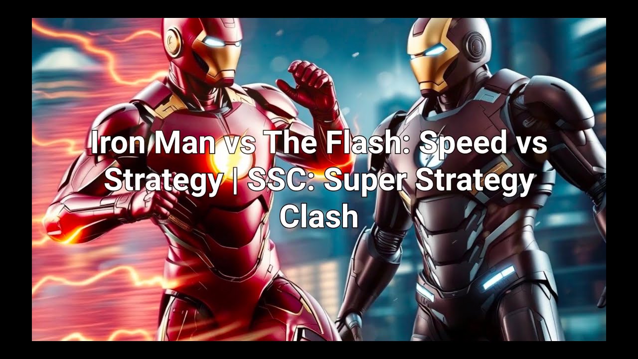 Iron Man vs. Flash: Speed vs. Strategy | SSC: Super Strategy Clash ...