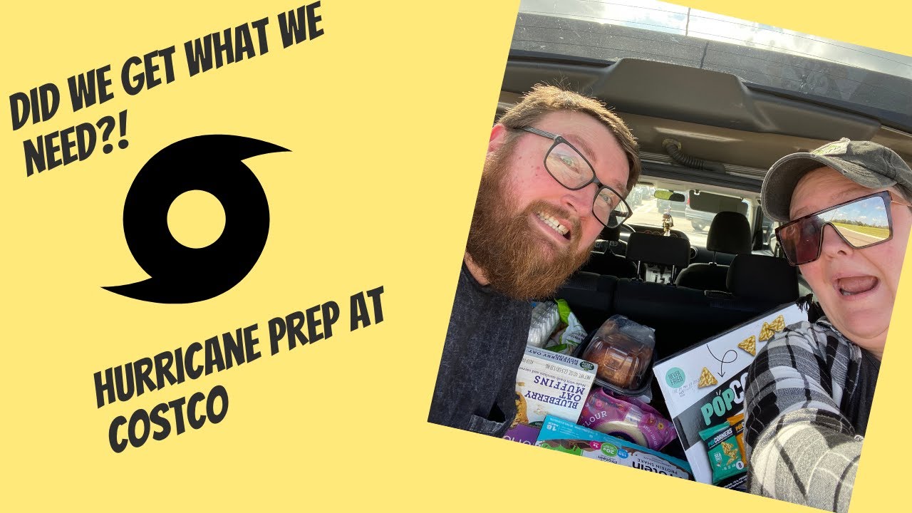 Did we get what we need?! Hurricane prep at Costco - YouTube
