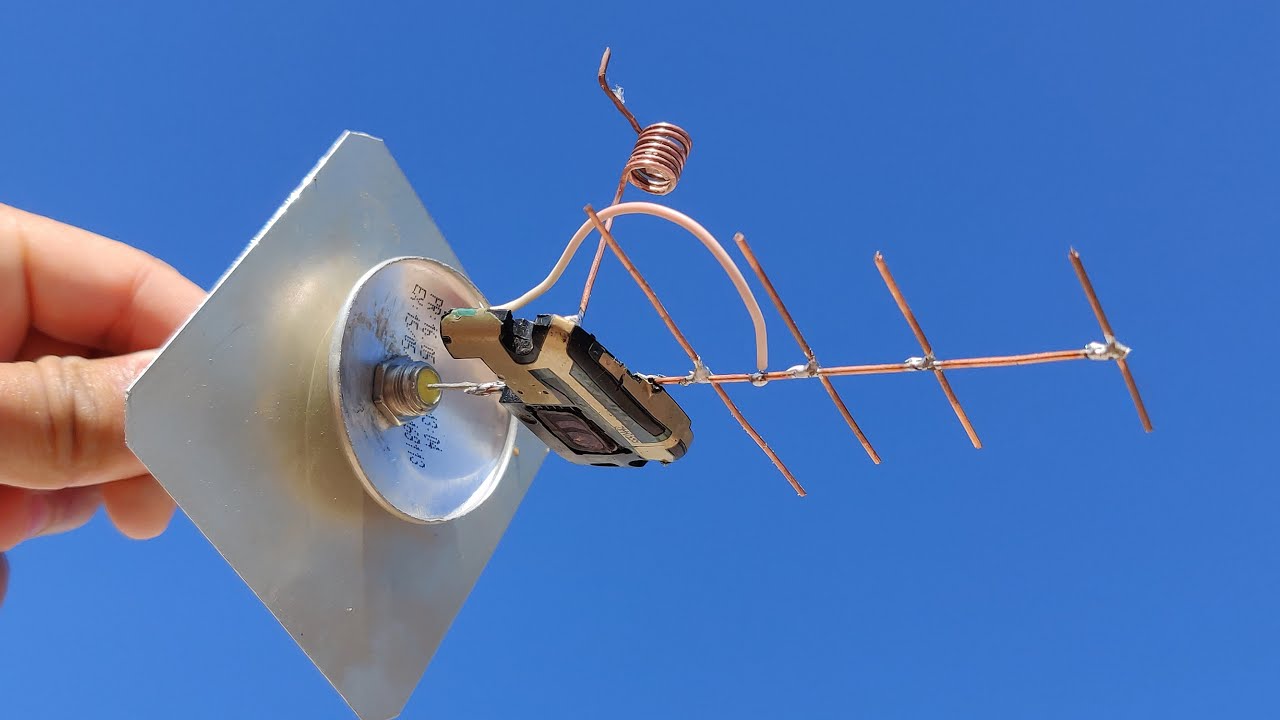 How to make an antenna to receive a TNT signal from a satellite in HD ...