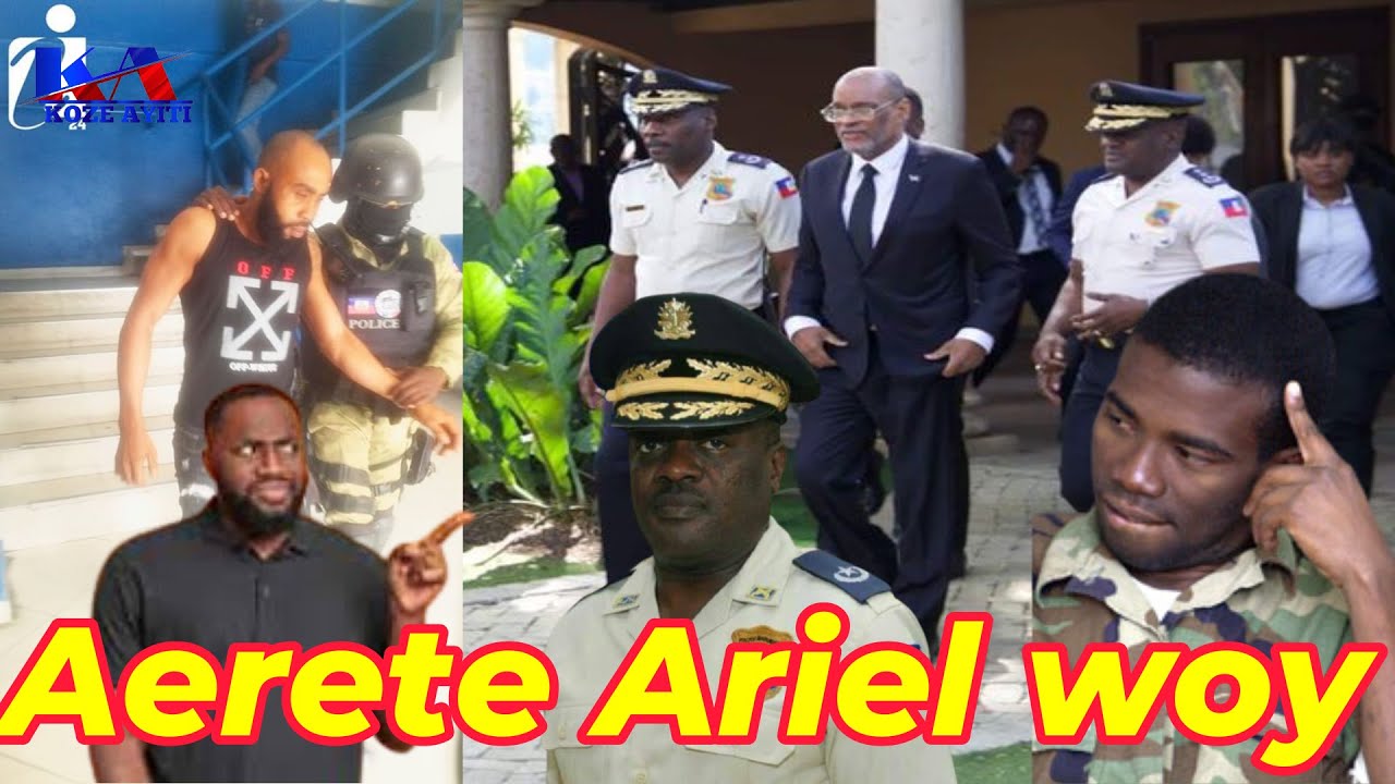 Popilasyon an mande arete Ariel ak Andre Michel mezanmi gen koze ,neg ...