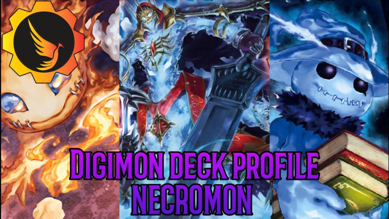 DIGIMON DECK PROFILE NECROMON - YouTube