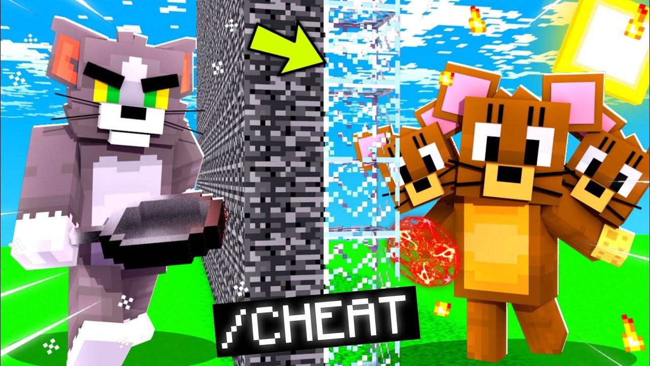 I Summoned TOM AND JERRY in Mob Battle Competition Minecraft !! - YouTube