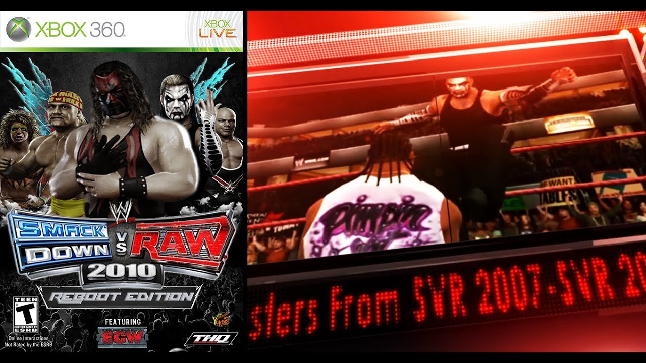 WWE SmackDown! Vs RAW 2010 Reboot Edition Basic for Xbox 360 & PS3 ...