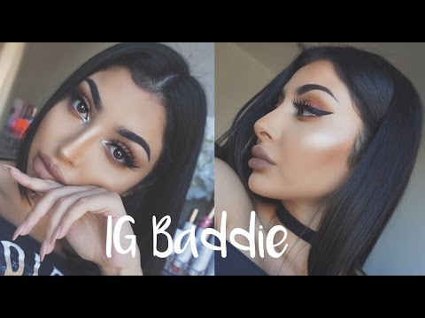 INSTAGRAM BADDIE MAKEUP TUTORIAL I Nina Vee