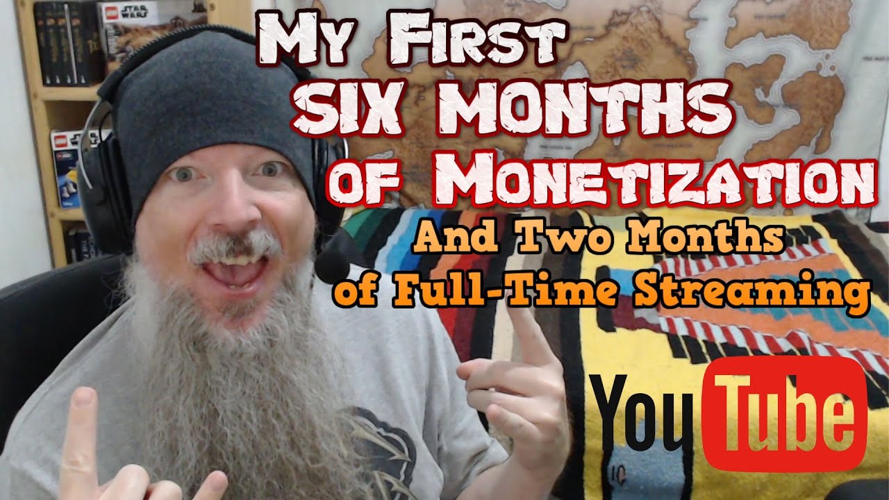 My First Six Months Being Monetized On YouTube (And Two Months Full ...