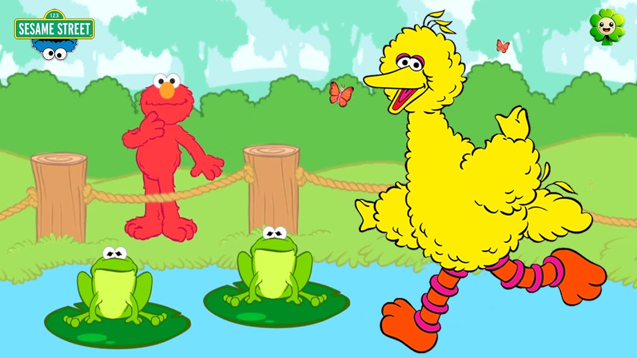 Sesame Street Fun Games A to Zoo Adventure Toddler Alphabets with Frogs ...