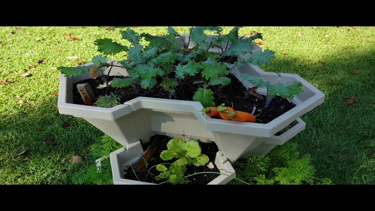 Stackapots Mega-Tubs Luxury Stacking Planters Video Review North ...