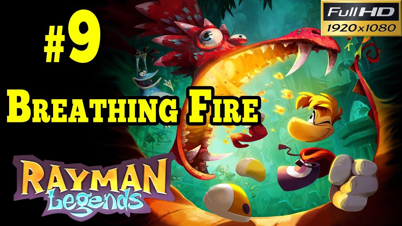 Rayman Legends Walkthrough - Teensies in Trouble Part 9 Breathing Fire ...