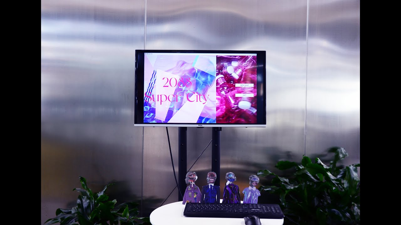 2088 super city game demo - YouTube