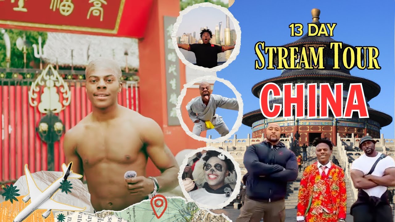 Ishow Speed Summary Stream Tour China | The country with technology ...