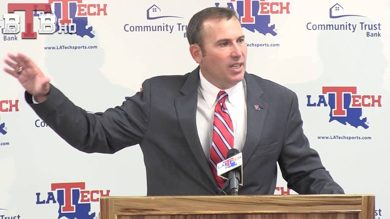 LA Tech introduces Greg Goff as head baseball coach - YouTube