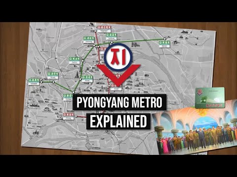 Pyongyang Metro EXPLAINED | North Korea's Metro Network | REMASTERED ...
