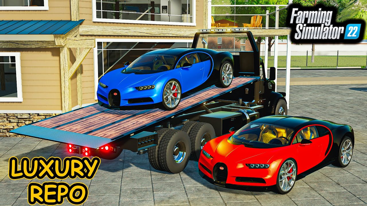 REPOING PAIR OF BUGATTI SUPERCARS! | RAVENPORT REPO | FS22 - YouTube