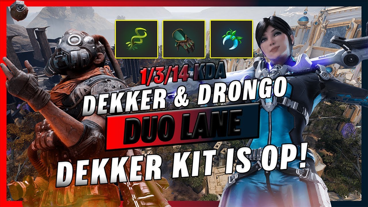 Dekker Best Support in Predecessor Her Kit is Broken! - Predecessor ...