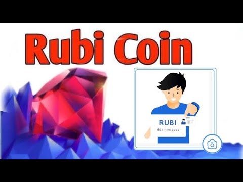 عملة RUBYI تشرع في توثيق الحسابات - YouTube