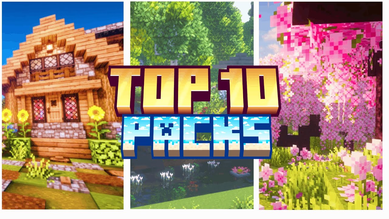 Top 10 Aesthetic Texture Packs For Minecraft 2025! (Resource Packs ...