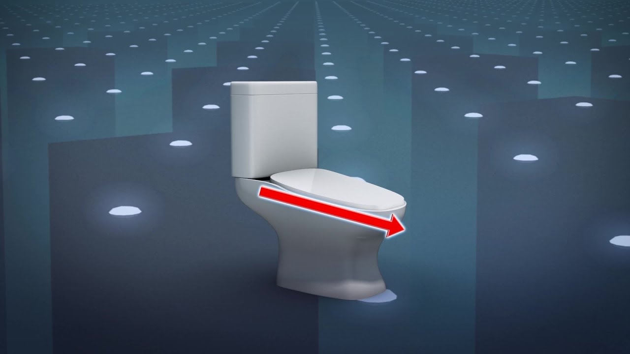 Sloped toilets proposed to reduce long bathroom breaks - YouTube